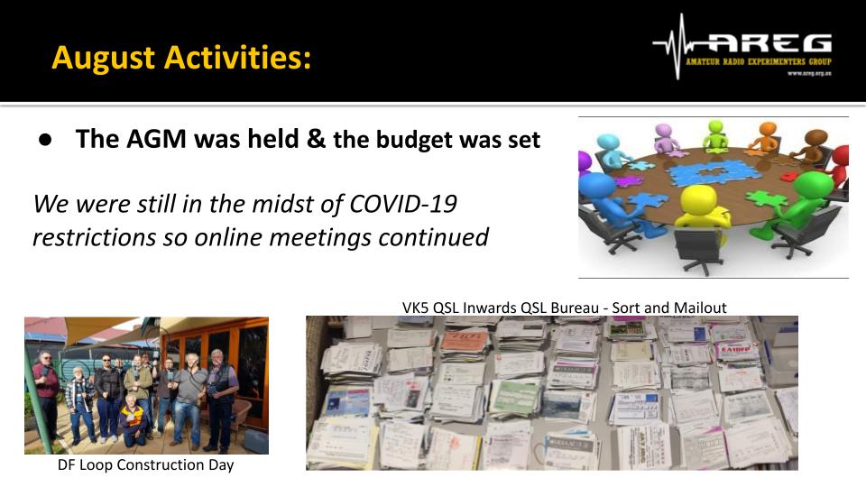 AREG AGM: New Committee for 2021/22 | AREG