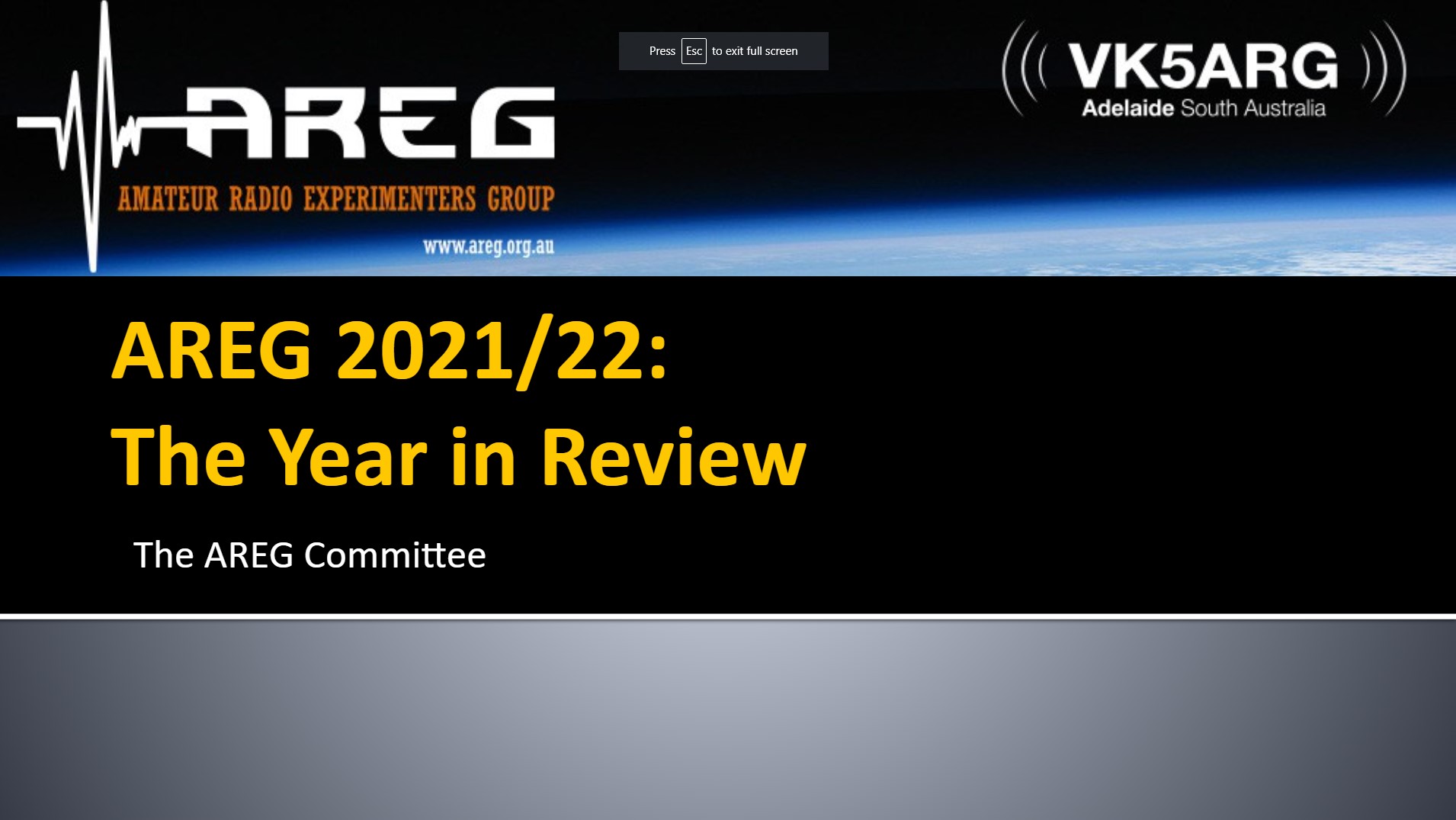 AREG: 2021/2022 – A Year in Review | AREG