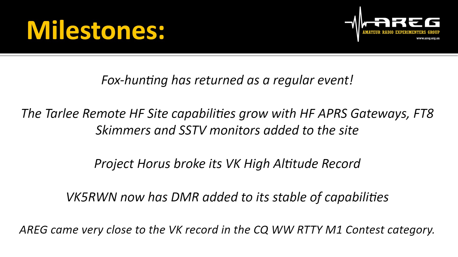 AREG: 2021/2022 – A Year in Review | AREG